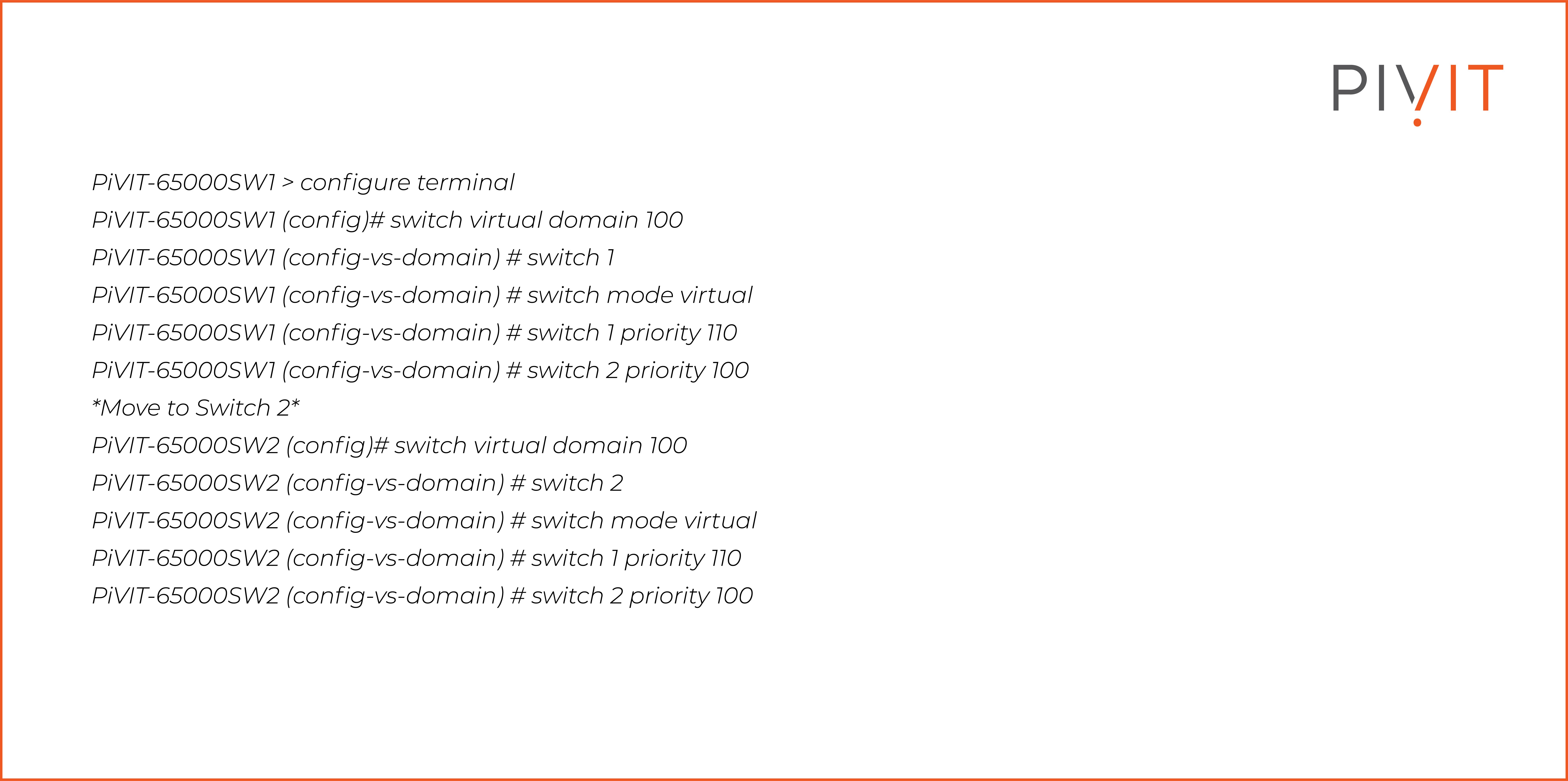 How to Configure a Cisco Virtual Switching System